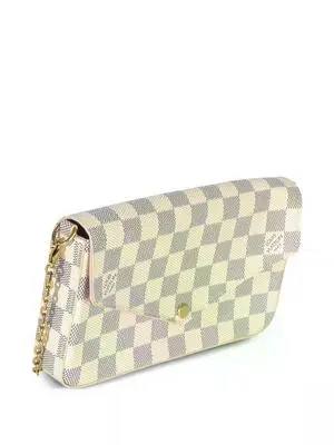 LOUIS VUITTON Felicie Damier Azur Bag - Neutrals
