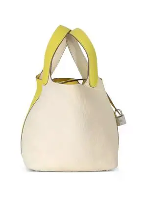 Hermès 2020 18 Clemence Picotin Lock Tote Bag - Neutrals