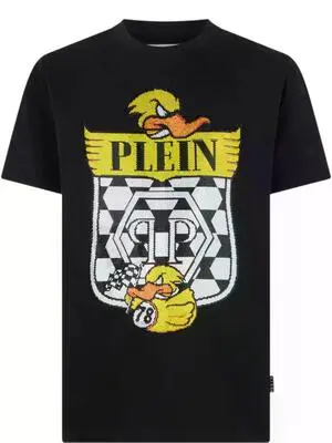 Philipp Plein Jersey T-shirt Plein Duck Check