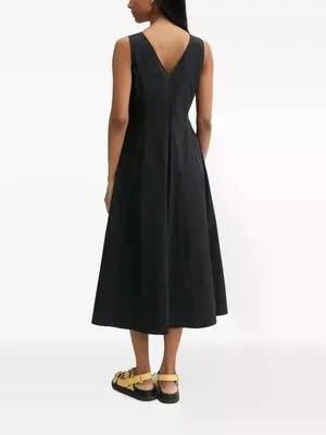 Marc O'polo V-neck Sleeveless Midi Dress