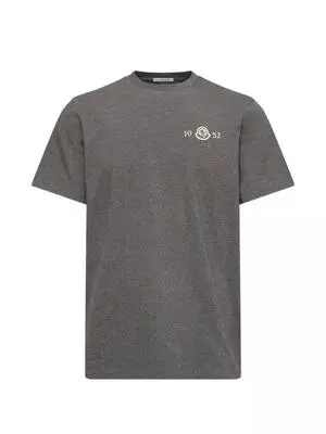 Moncler Logo-patch Short-sleeve T-shirt - Grey