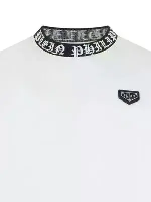 Philipp Plein Jersey T-shirt Plein Gothic - White