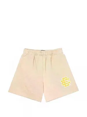 ERIC EMANUEL Basic Logo-print Shorts - Neutrals