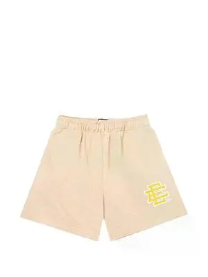 ERIC EMANUEL Basic Logo-print Shorts - Neutrals