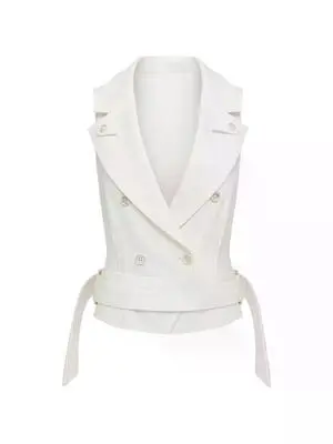 Elisabetta Franchi Double Breasted Vests For Women