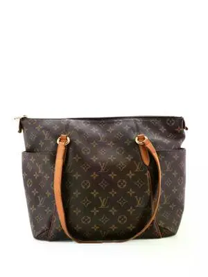 LOUIS VUITTON Totally Handbag Monogram Canvas Gm Shoulder Bag - Brown