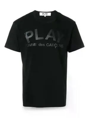 Comme Des Garçons Logo-print Cotton T-shirt