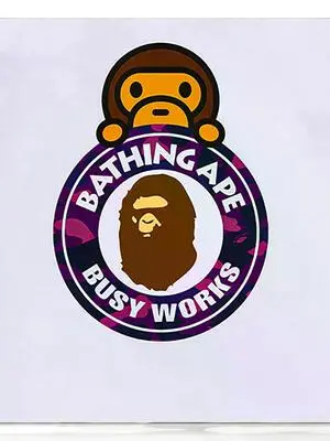 A BATHING APE Milo Busy Works T-shirt