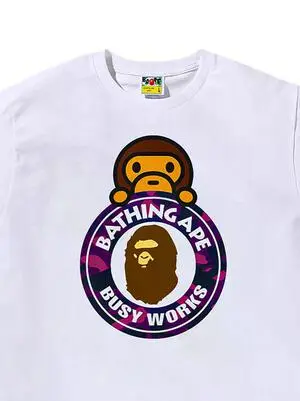 A BATHING APE Milo Busy Works T-shirt - White