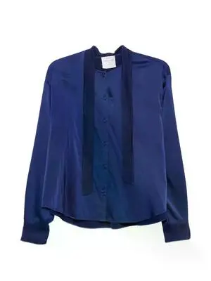 FORTE_FORTE Button-up Shirt - Blue