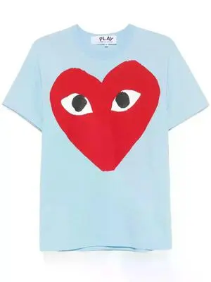 Comme Des Garçons Heart-print T-shirt
