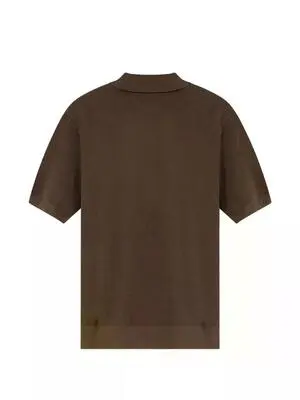 BRAMANI CASHMERE Short-sleeve Knit Sweater