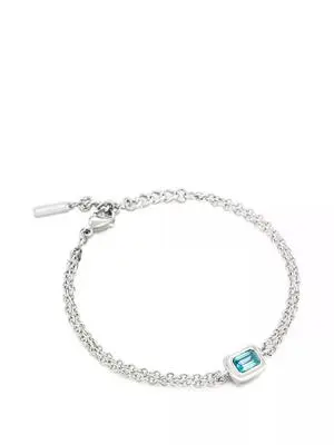 TRUSSARDI Double-chain Bracelet - Silver