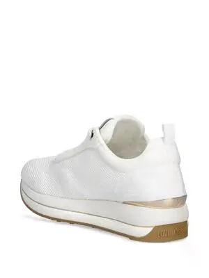 Moschino Logo Patch Platform Sneakers