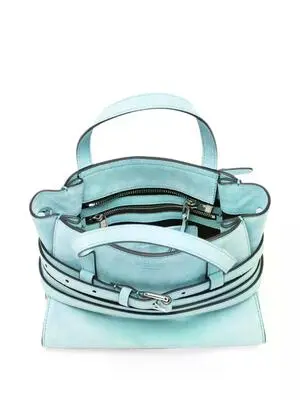 Moschino Buckle Detail Tote Bag - Blue