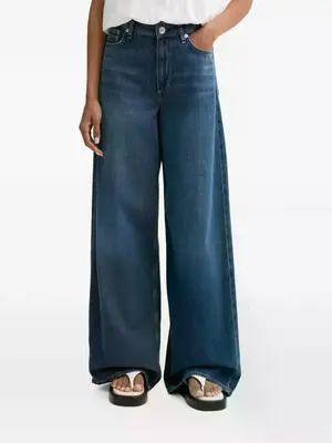 Rag & Bone Sofie Wide-leg Jeans - Blue
