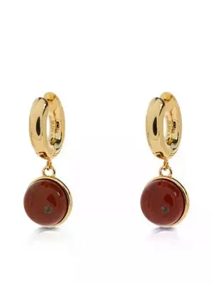 Casablanca Engraved Hoop Earrings