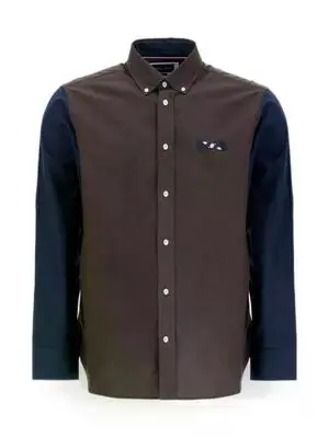 EDEN PARK Colourblock Button-down Shirt