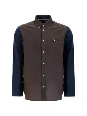 EDEN PARK Colourblock Button-down Shirt