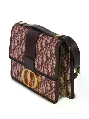 Dior 30 Montaigne Oblique Flap Bag - Red