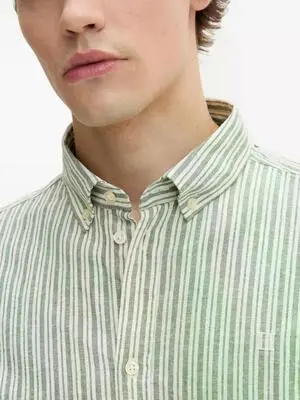 LES DEUX Striped Button-down Shirt