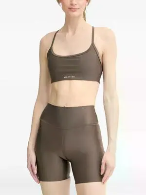 P.E Nation Fairmont Sports Bra - Brown