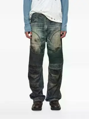 Andersson Bell Distressed Panelled Jeans