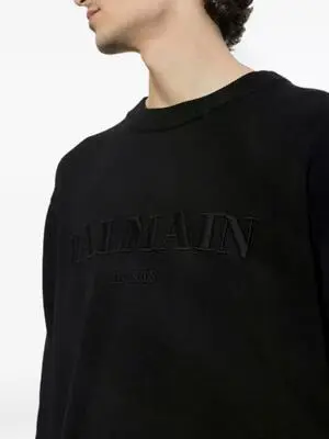 Balmain Logo-embroidered Sweater