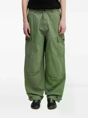 Alpha Industries Ripstop Wide-leg Trousers - Green