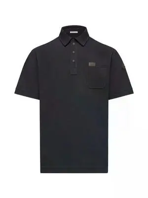 Moncler Chest-pocket Polo Shirt - Blue
