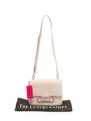 Carolina Herrera Initials Insignia Shoulder Bag - Pink