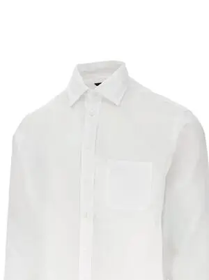 Sease Classic Bd Linen Chest-pocket Shirt