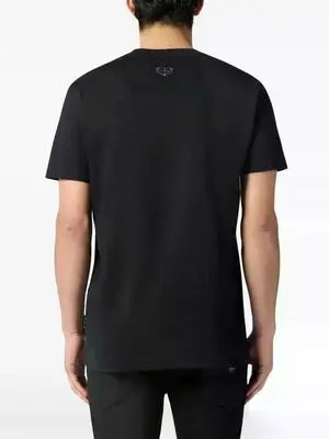 Philipp Plein Jersey T-shirt Skull Baroque Dots