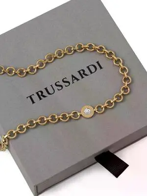 TRUSSARDI Embellished Chain Necklace