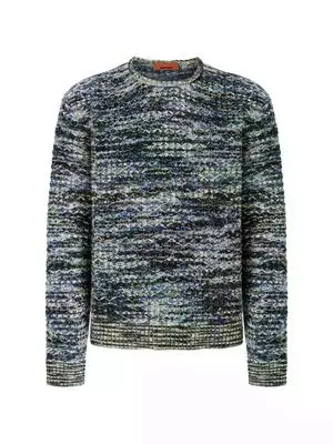 Missoni Zigzag Knit Crewneck Sweater