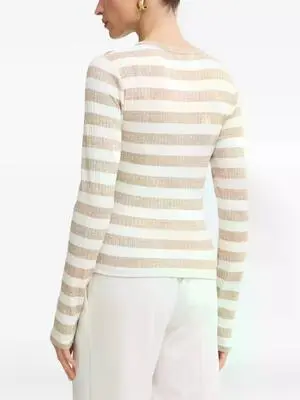 Rag & Bone Striped Ribbed Cardigan