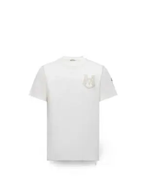 Moncler Logo-patch Crew-neck T-shirt