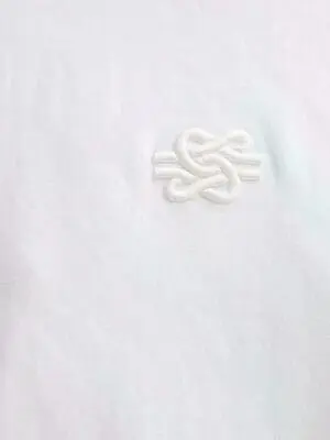 Filling Pieces Embroidered Logo T-shirt