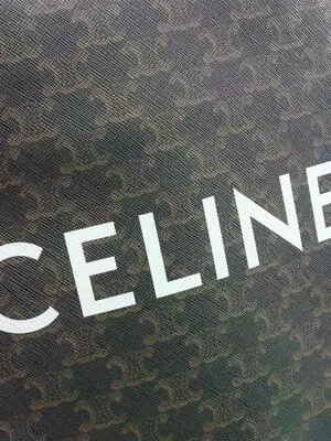 Celine Triomphe Logo-print Tote Bag