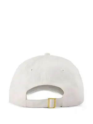 Casablanca Pyramid Abduction Tennis Club Cotton Baseball Cap - White