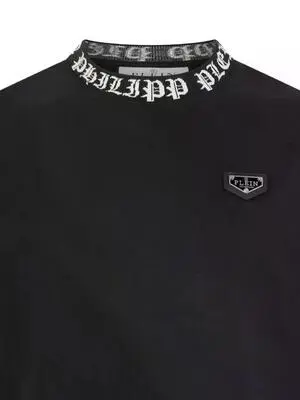 Philipp Plein Jersey T-shirt Plein Gothic - Black