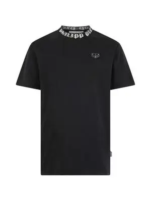 Philipp Plein Jersey T-shirt Plein Gothic - Black