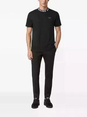 Philipp Plein T-shirt Round-neck Ss - Black