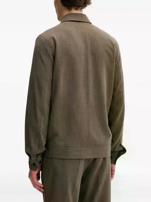 LES DEUX Zip-up Shirt Collar Jacket