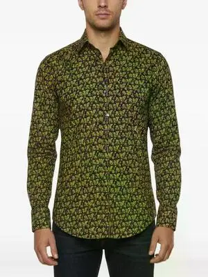 Dolce & Gabbana Gold Cactus-print Shirt