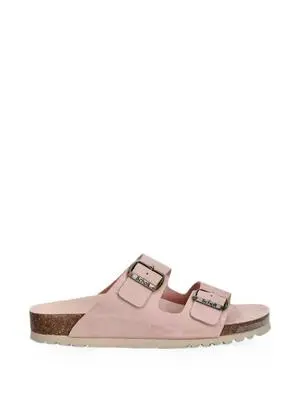 DR. SCHOLL'S SHOES Buckle-fastening Double-strap Slides - Pink