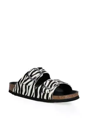 DR. SCHOLL'S SHOES Noelle Zebra-print Slides