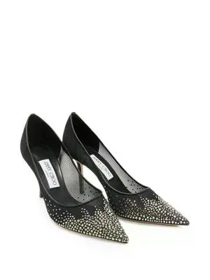 JIMMY CHOO Love 65 Crystal-embellished Pumps
