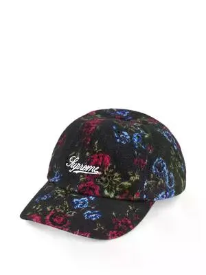 Supreme Floral-print 6-panel Cap