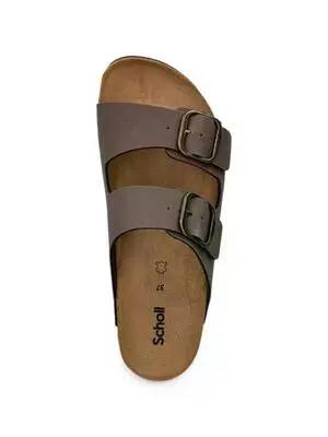DR. SCHOLL'S SHOES Josephine Buckle-fastening Double-strap Slides